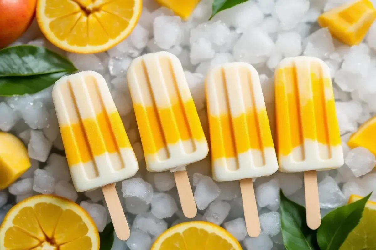Mes enfants adorent cette glace mangue-coco en bâtonnets : facile à ...