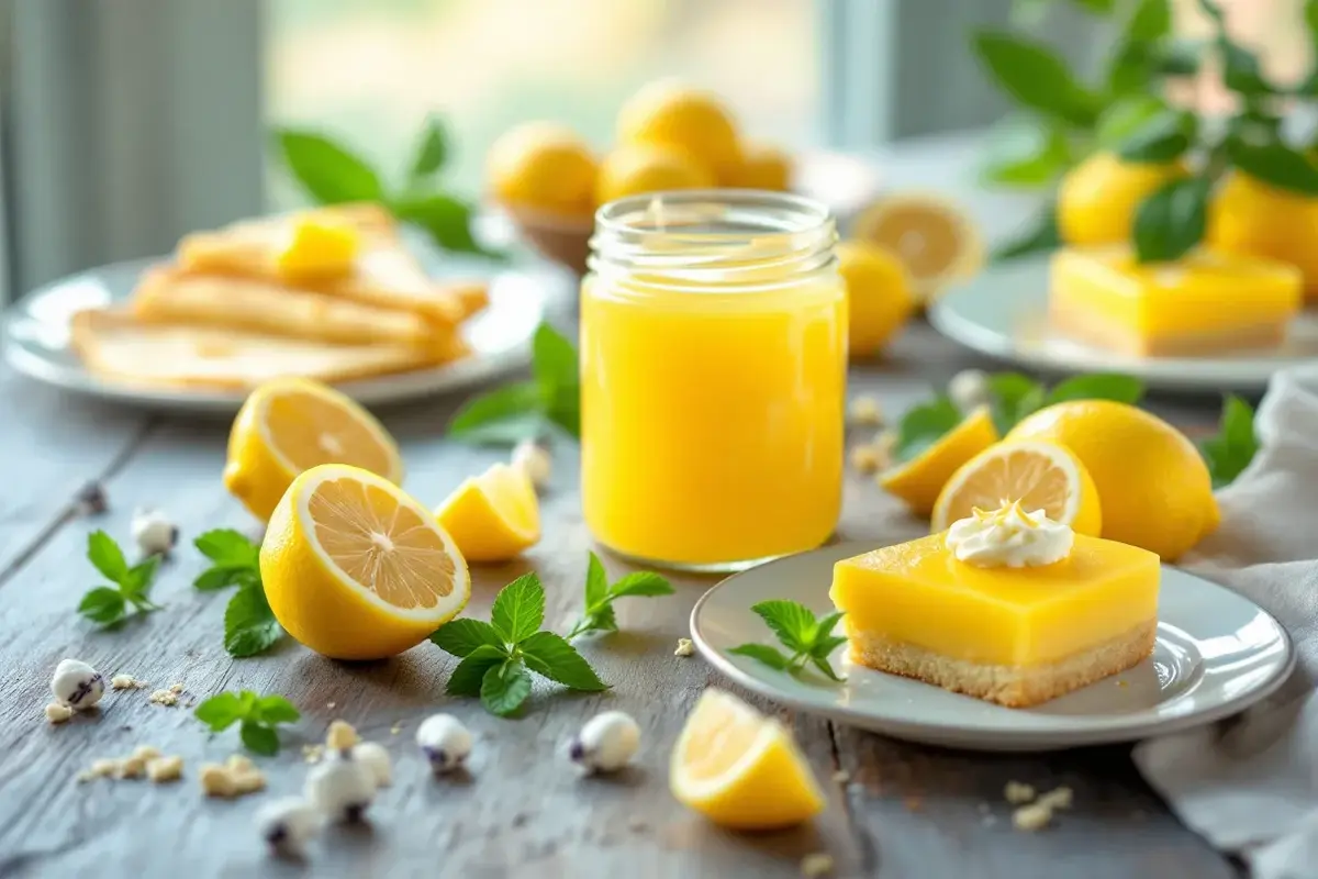 Le lemon curd maison parfait pour garnir tartes, crêpes et gâteaux